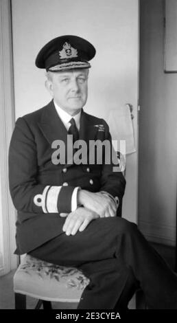 JOHN GODFREY (1888-1970) as a Rear Admiral in 1943 when his name was ...