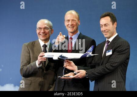 Airbus France COO Fabrice Bregier during the groundbreaking ceremony of ...