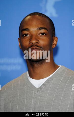 Anthony Mackie poses during the photo call for the movie 'Captain ...