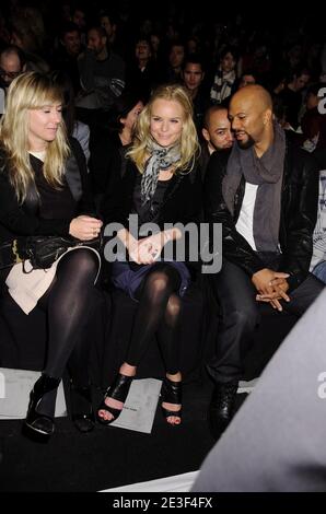 Kate Bosworth and Common Mercedes-Benz IMG New York Fashion Week Fall ...