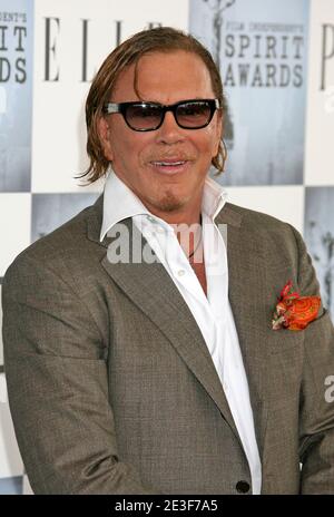 Mickey Rourke - Independent Spirit Awards on the Santa Monica Beach In ...