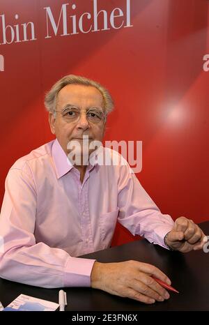 Bernard Pivot at Paris Book Fair (Salon du Livre) in Paris, France on ...
