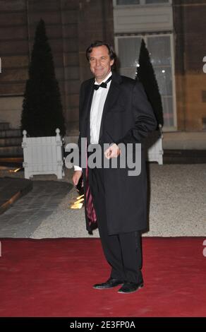 Lebanese President Michel Sleiman arrives at the Elysee palace in Paris ...