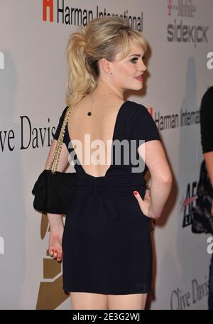 Duffy attends the 51st Annual GRAMMY Awards - Salute To Icons: Clive ...