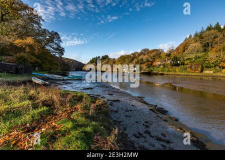 Lerryn; River; Cornwall; UK Stock Photo - Alamy
