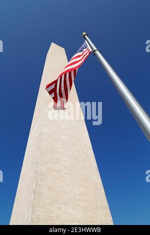 The Washington Monument stands on the National Mall, Saturday, April 4 ...