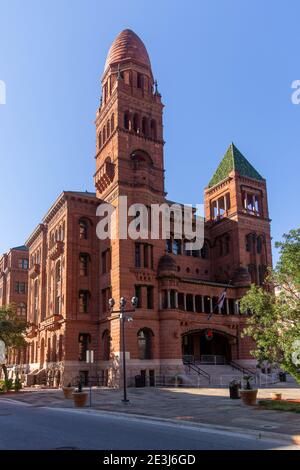 The Bexar County Courthouse building in San Antonio, Texas Stock Photo ...