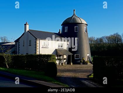 Mill House, incorporating a windmill, in the village of Goodmanham ...