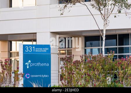 Prothena Biosciences headquarters in South San Francisco, CA, USA Stock ...