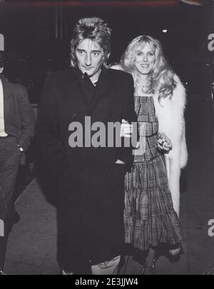 Rod Stewart And Alana Stewart Credit: Ralph Dominguez/MediaPunch Stock ...