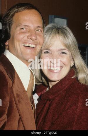 PAT BOONE with wife Shirley Boone and Debby Boone February 23, 1978 ...