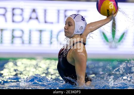 TRIESTE, ITALY - JANUARY 19: Ema Martine Vernoux of France during the ...