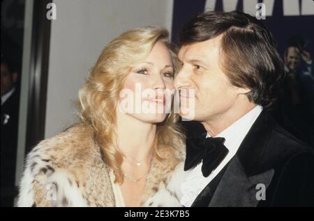 Hugh Hefner and Sandra Thompson Credit: Ralph Dominguez/MediaPunch ...