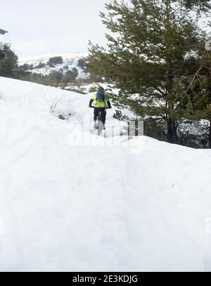 A man rides a bike in the frozen Finnish Gulf outside St. Petersburg ...