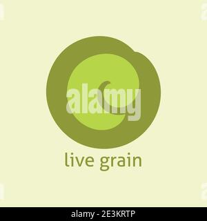 Vector logo for grain Stock Vector Image & Art - Alamy