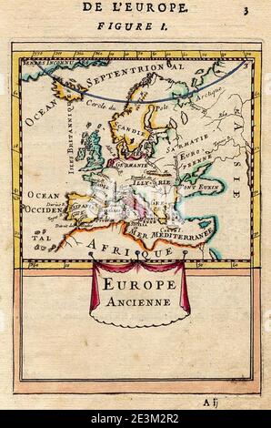 Map of Europe, 1683 Stock Photo - Alamy