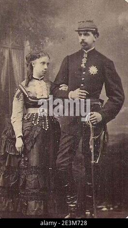 Margarida de Bourbon Parma and Carlos de Bourbon Duque de Madrid were ...
