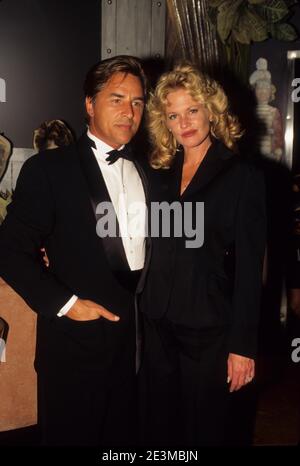DON JOHNSON with Melanie GriffithGriffith host Planet Hollywood ...