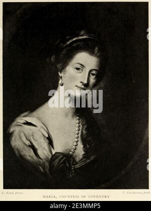 Maria, Countess of Coventry Stock Photo - Alamy