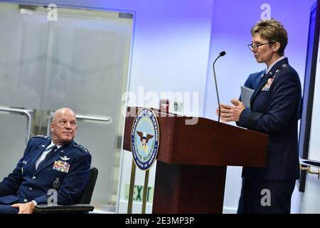 Maj. Gen. Leah Lauderback Promotion (6 Stock Photo - Alamy