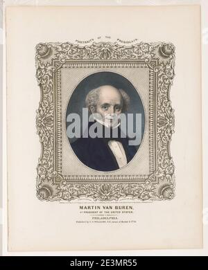 Martin Van Buren was the 8th President of the United States, serving ...