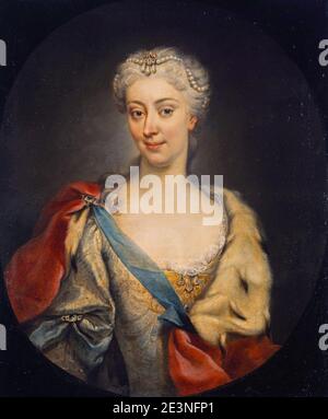 Maria Klementyna Sobieska (1702-1735), the wife of the British prince ...