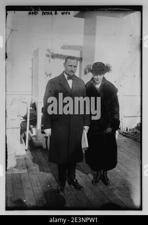 Marc Peter and wife Stock Photo - Alamy
