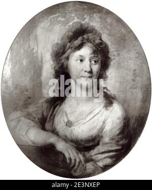 'Portret córki artysty' by Marcello Bacciarelli, circa 1800, is a ...