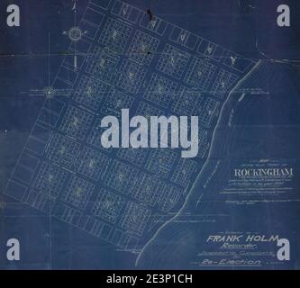 Map old rockingham Stock Photo - Alamy