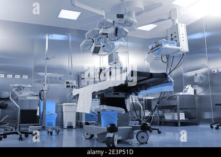 View Of Empty Emergency Room Stock Photo - Alamy