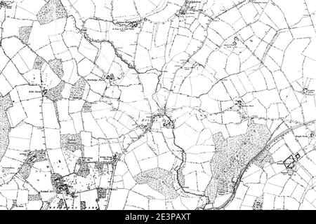 Map of Suffolk OS Map name 063-NE, Ordnance Survey, 1881-1893 Stock ...