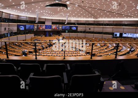 Brussels, Belgium. 20th Jan, 2021. Prime minister Antonio Costa ...