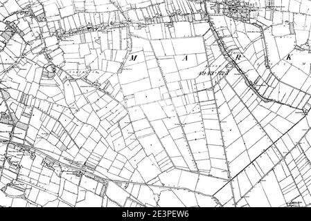Map of Somerset OS Map name 039-SE, Ordnance Survey, 1884-1894 Stock ...