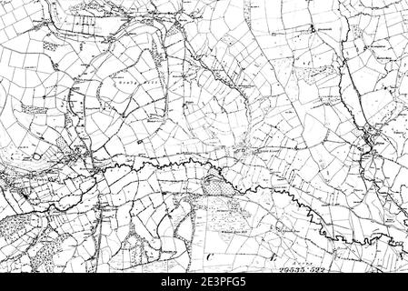 Map of Shropshire OS Map name 069-SE, Ordnance Survey, 1883-1895 Stock ...