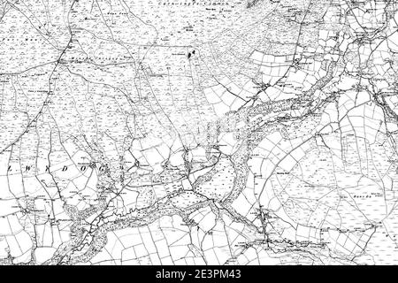 Map of Pembrokeshire OS Map name 010-SW, Ordnance Survey, 1868-1892 ...