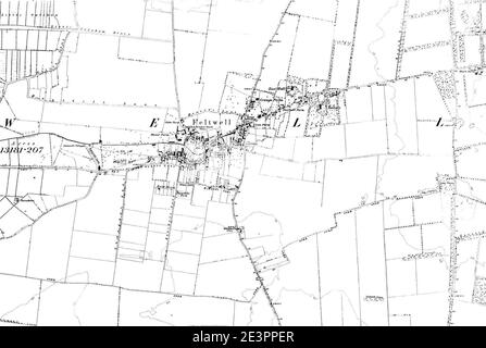 Map of Norfolk OS Map name 092-NE, Ordnance Survey, 1883-1897 Stock ...