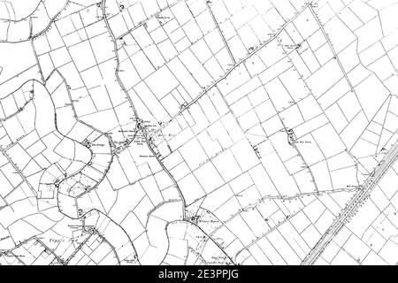 Map of Norfolk OS Map name 080-SE, Ordnance Survey, 1883-1897 Stock ...