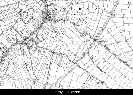 Map of Norfolk OS Map name 068-NE, Ordnance Survey, 1883-1897 Stock ...