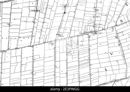 Map of Lincolnshire OS Map name 143-NW, Ordnance Survey, 1886-1897 ...