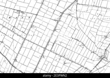 Map of Lincolnshire OS Map name 116-SE, Ordnance Survey, 1886-1897 ...
