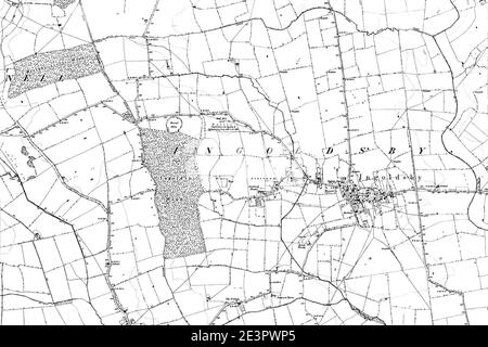 Map of Lincolnshire OS Map name 123-SW, Ordnance Survey, 1886-1897 ...