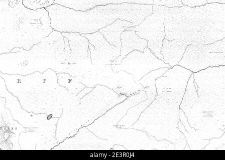 Map of Inverness-shire & Skye Sheet 034, Ordnance Survey, 1872-1881 ...