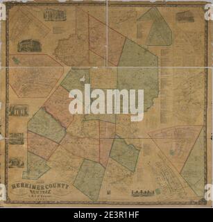 Map of Herkimer in New York Stock Photo - Alamy
