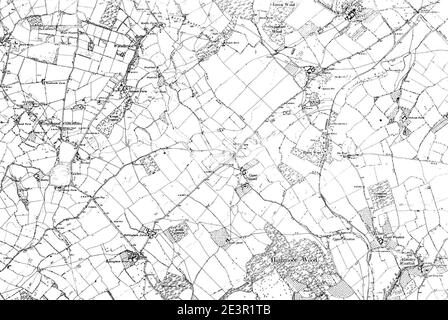 Map of Herefordshire OS Map name 017-NE, Ordnance Survey, 1884-1892 ...