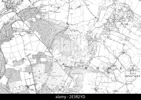 Map of Gloucestershire OS Map name 046-NW, Ordnance Survey, 1884-1894 ...