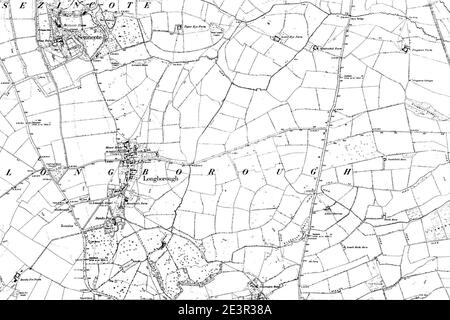 Map of Gloucestershire OS Map name 022-NE, Ordnance Survey, 1884-1894 ...