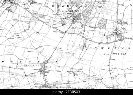 Map of Dorset OS Map name 048-NW, Ordnance Survey, 1888-1892 Stock ...