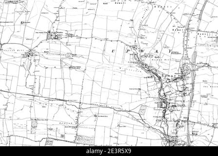 Map of Dorset OS Map name 047-NW, Ordnance Survey, 1888-1892 Stock ...