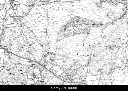 Map of Dorset OS Map name 050-SE, Ordnance Survey, 1888-1892 Stock ...