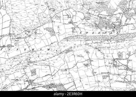Map of Dorset OS Map name 055-SW, Ordnance Survey, 1888-1892 Stock ...